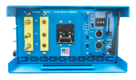 24k RatPac inline single dimmer (wireless DMX) - Geronimo Creek